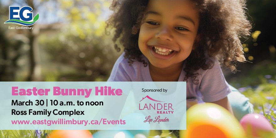 Easter Bunny Hike - The Town of East Gwillimbury